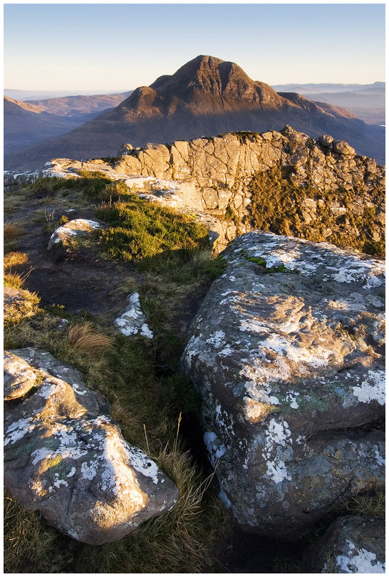 Cul Beag sunset from Stac Pollaidh