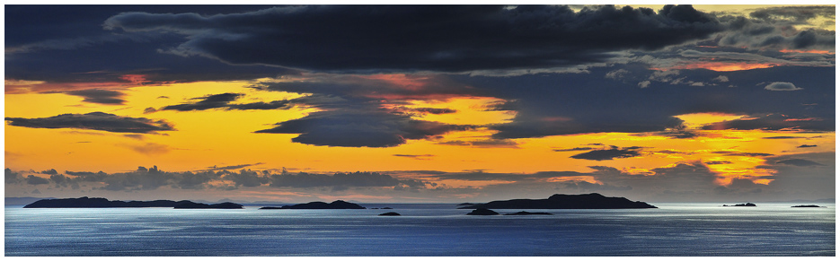 Summer Isles summer sunset