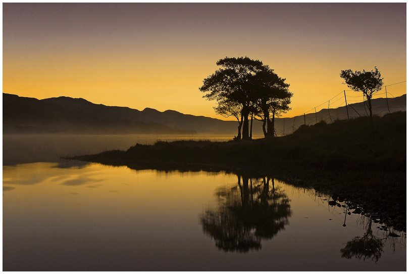 Dawn at Loch Achall